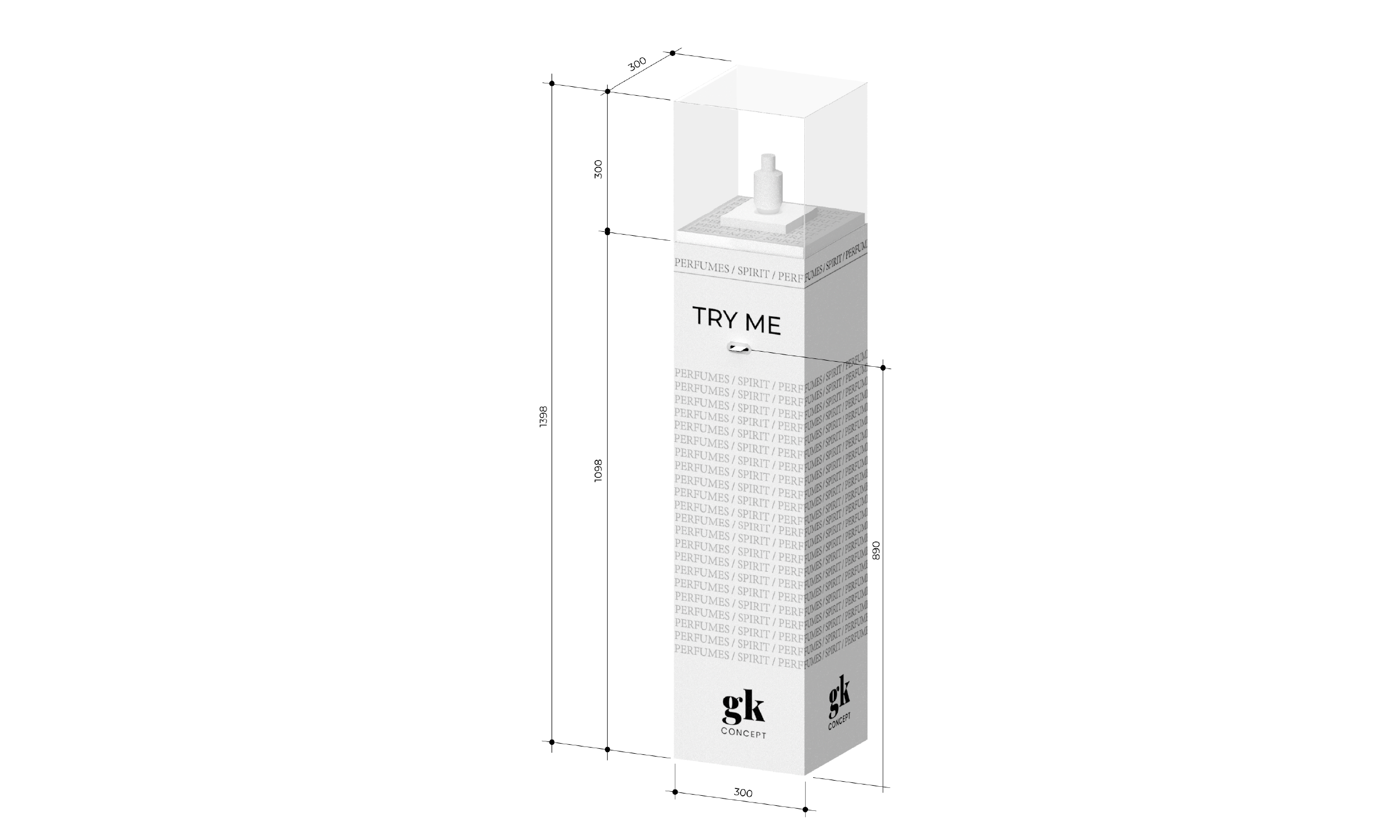 Paperscent Podium - Gaudier